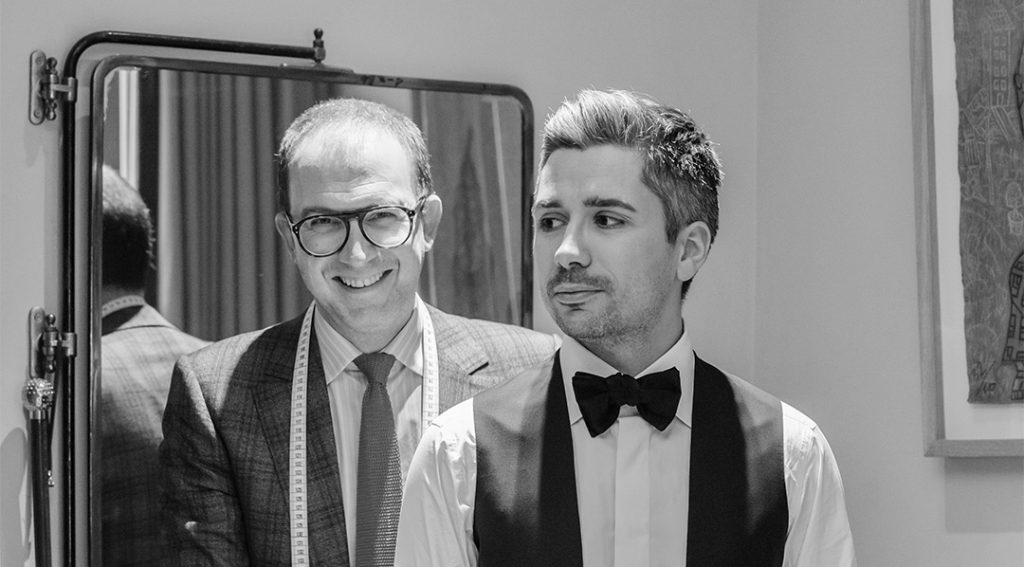 The Process l Atelier De Luca Paris Bespoke suit for men